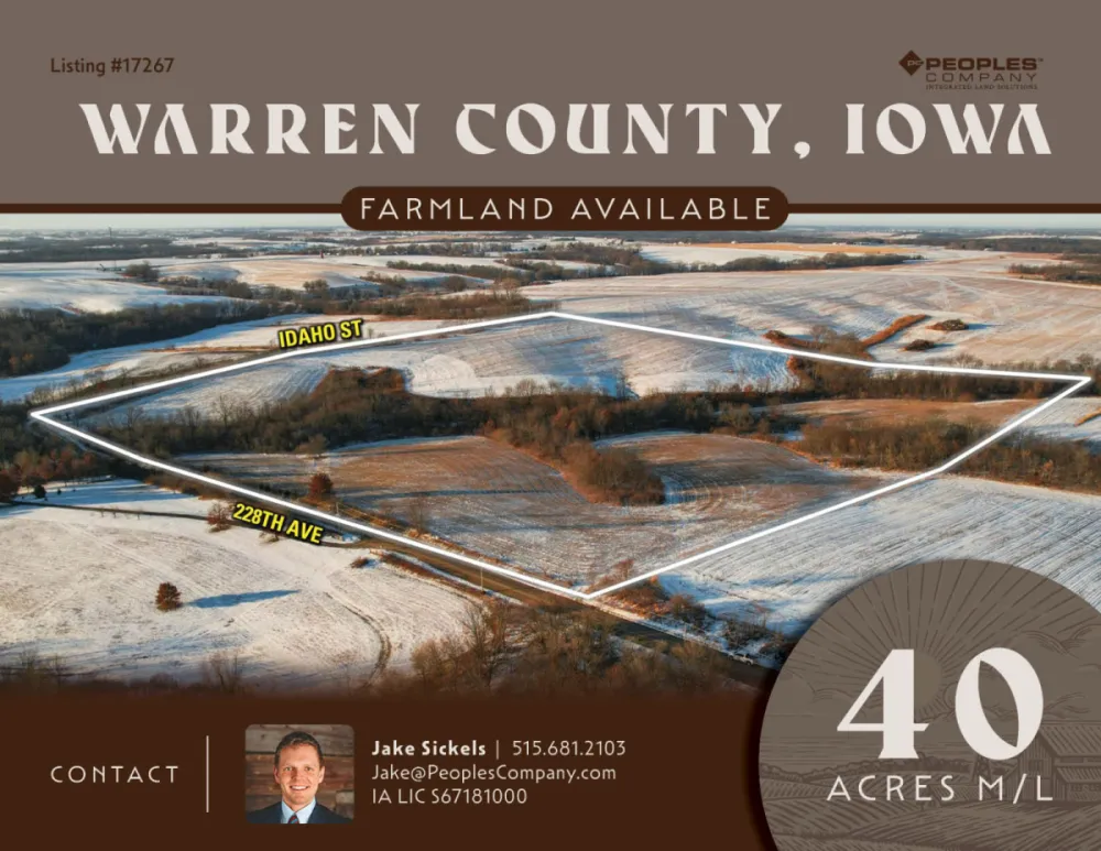 Listing #17267 - 40.00 acres in IA | Peoples Company