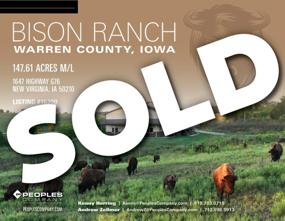 Listing #16390 - 147.61 acres in IA | Peoples Company