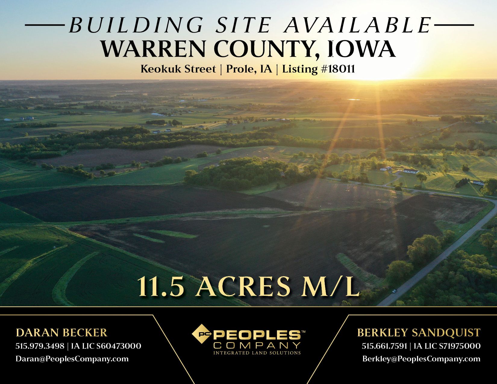Find Your Ideal Farmland or Land Auction | Peoples Company